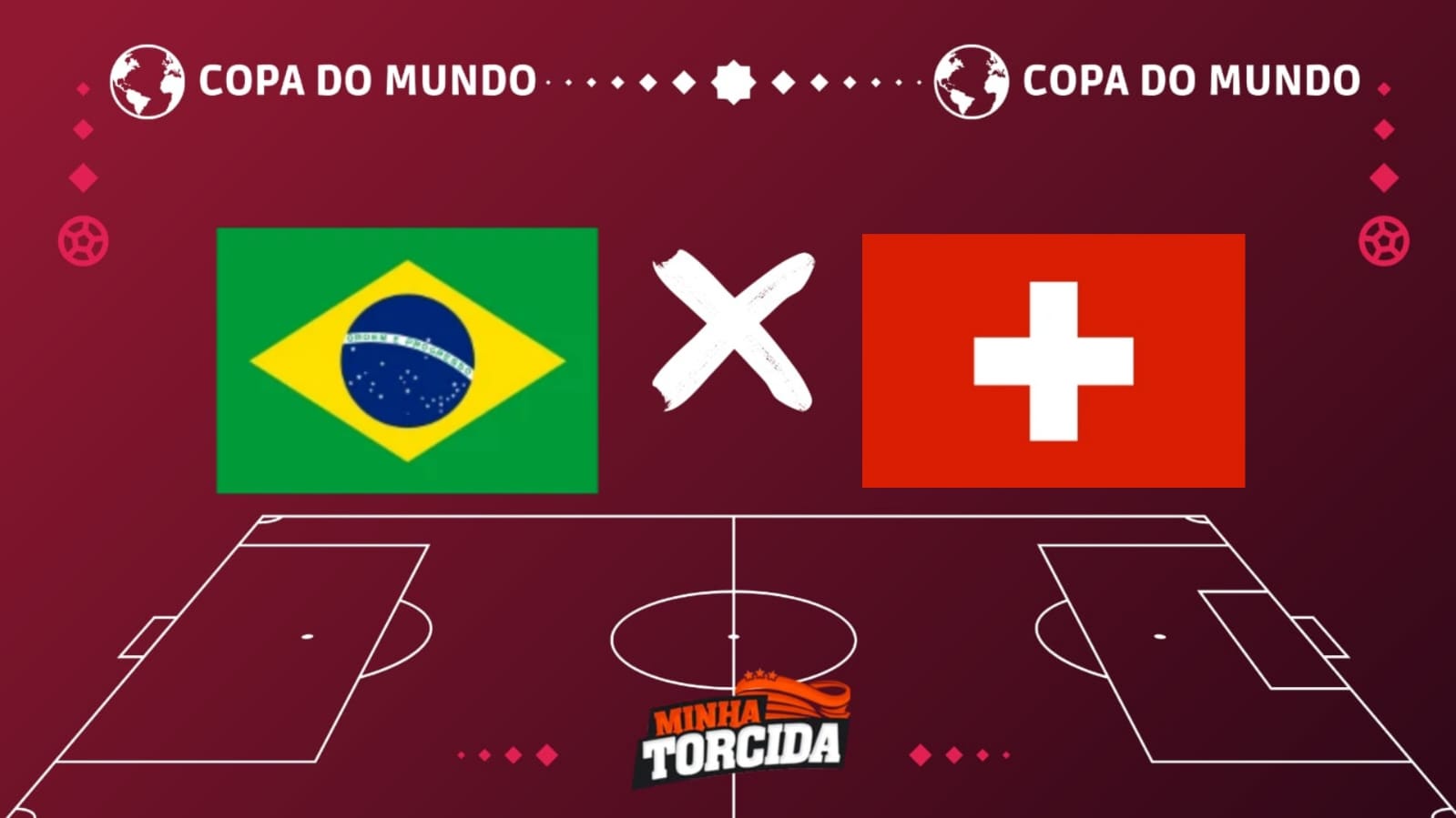 Palpite Brasil x Suíça: uma vitória e um pé nas oitavas - Minha Torcida