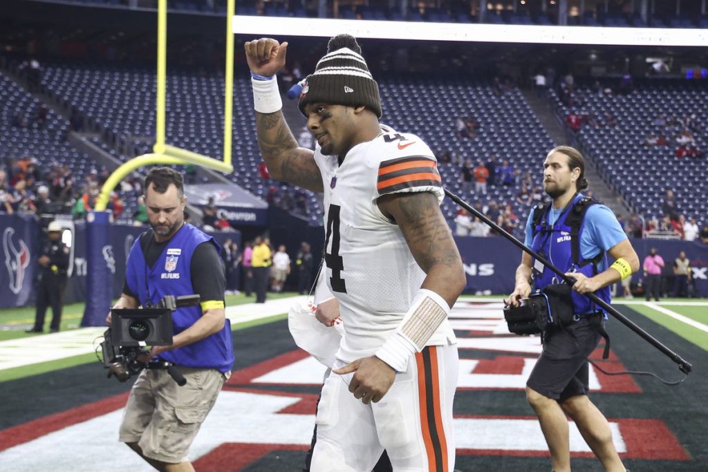 Deshaun Watson é vaiado no retorno da NFL - Minha Torcida