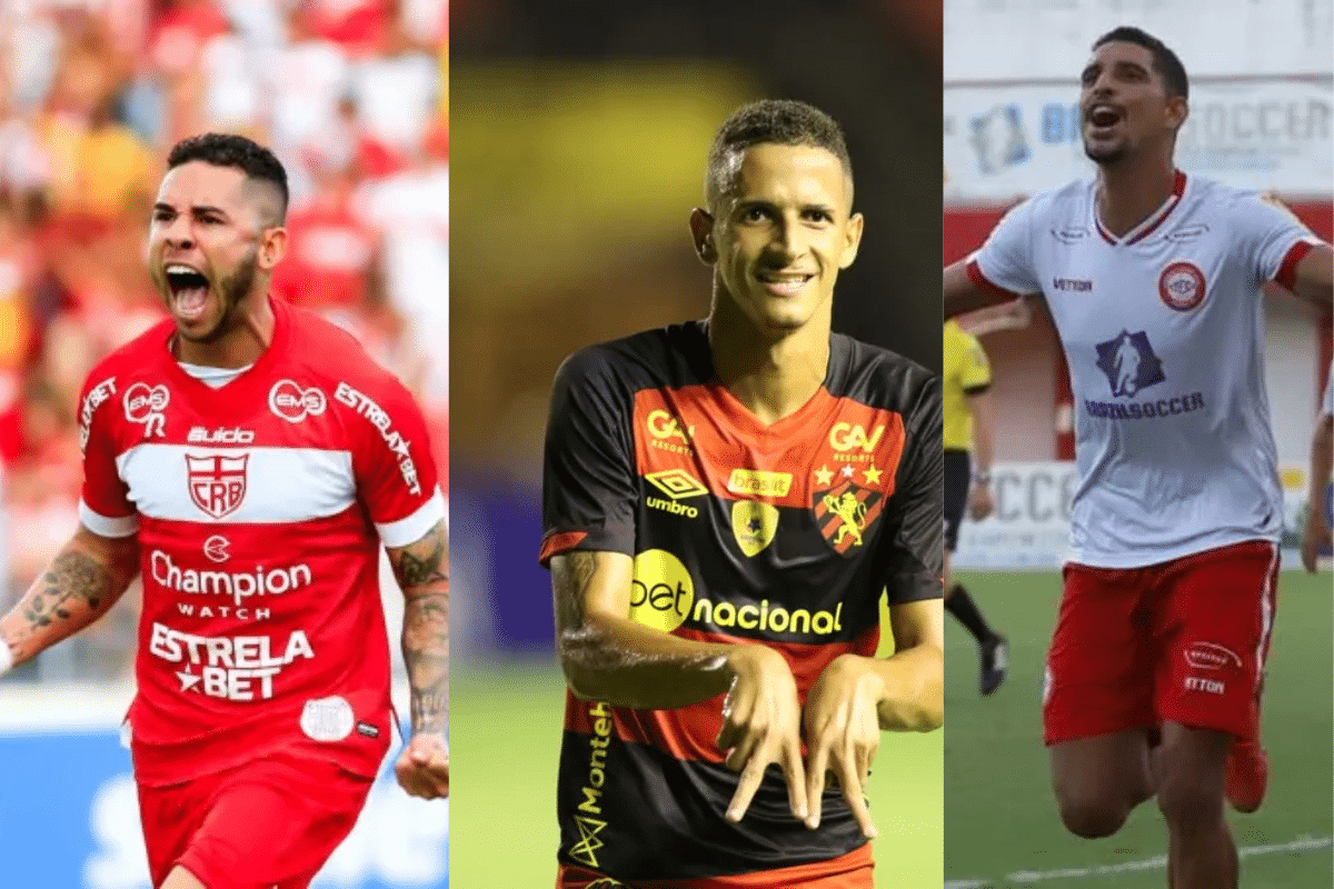 Jogadores com mais gols em 2023 dos clubes da Série B do Brasileirão ...
